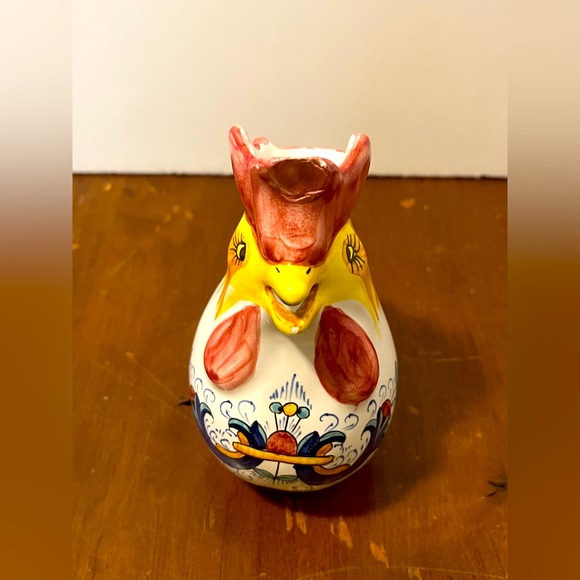Deruta | Art | Deruta Style Rooster Pitcher Made In Italy 65 Tall ...